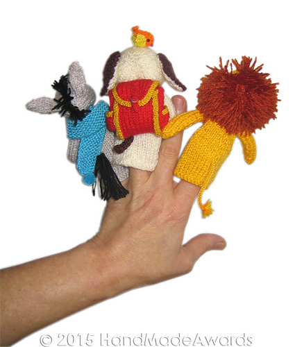 Ravelry: Family Donkey Finger puppets pattern by Loly Fuertes