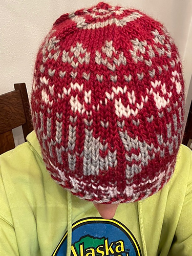 Ravelry: Fishbones Skull Cap pattern by Lisa McFetridge