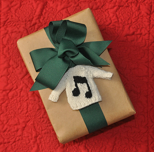 Ravelry: Musical Sweater Ornaments pattern by Karen DiTommaso