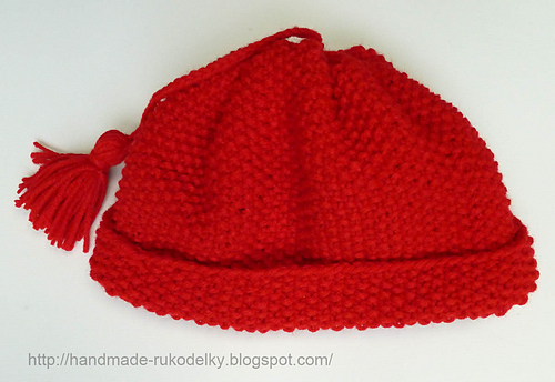 Ravelry: VERY SIMPLE HAT FOR BEGINNERS pattern by Bronislava
