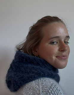 Ravelry: Open heart Balaclava pattern by Hanna Broghammer