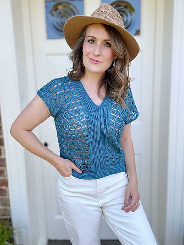 Ravelry: Violet Lace Top pattern by Hannah Cross
