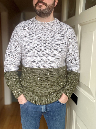 Ravelry: Easy Tweedy Adult Sweater pattern by Hannah Cross