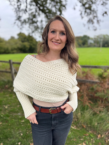 Ravelry: Mirabilis Sweater Scarf pattern by Hannah Cross