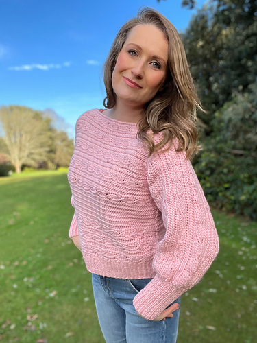Ravelry: Deidra Sweater pattern by Hannah Cross
