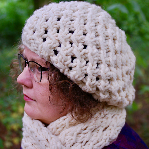 Ravelry: Lace Beret pattern by Hannah Gilly