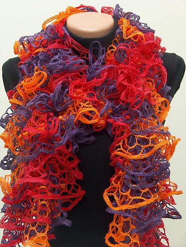 Ravelry: Flamenco Scarf pattern by Ice Yarns
