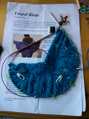 Ravelry: Vorpal Blade pattern by Jonathan Perks