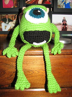 Ravelry: MLRStitches' Mike Wazowski