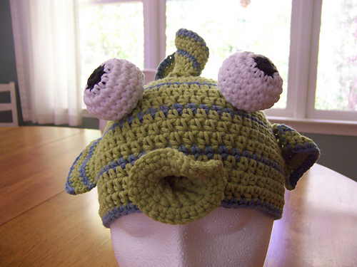 Ravelry: DarleenHopkins' Kissy Kissy Fish Face Hat for Halos of Hope