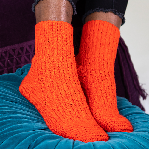 Ravelry: Fireside Socks pattern by Brenda K. B. Anderson