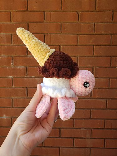 Ravelry: Ice Cream Turtle pattern by Megan Fetzer