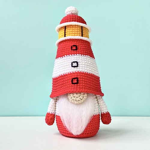Ravelry: Lighthouse Gnome pattern by Kate Negovorina