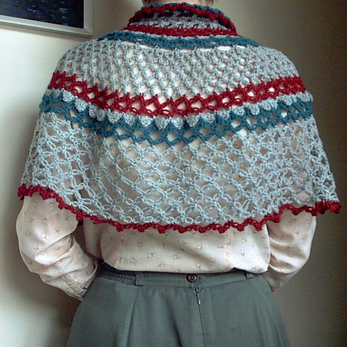 Ravelry: Crocheted Round Shawl pattern by Lily Mills Company