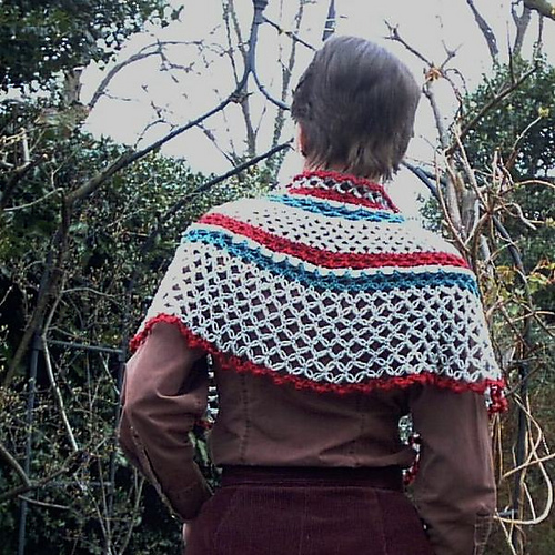 Ravelry: Crocheted Round Shawl pattern by Lily Mills Company