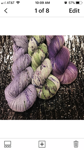 Ravelry: HauteKnitYarn Jasper Yak Sock