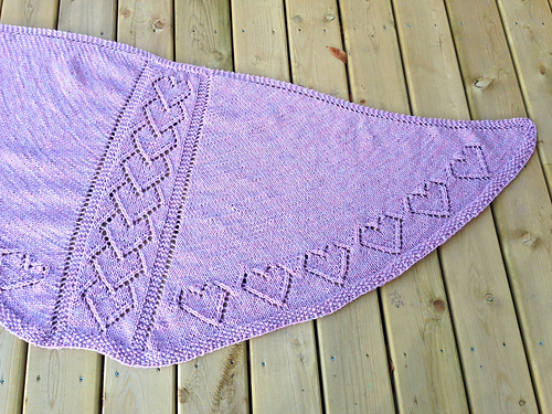 Ravelry: Prayers of Love Shawl pattern by Carla Willingham