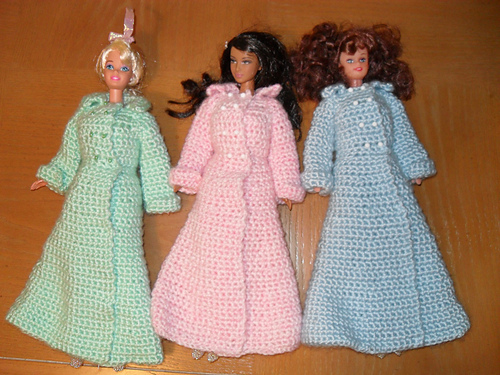 Ravelry: Doll Coats & Jacket pattern by Hazel Furst