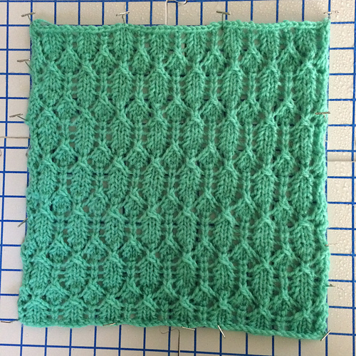Ravelry: Spider Stitch pattern by Barbara G. Walker
