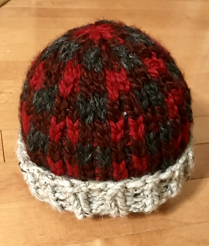 Ravelry: Toddler - Child Plaid Toque pattern by Sharon Bond