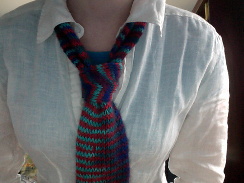 Ravelry: Simple Knit Tie pattern by Cassandra Tiber