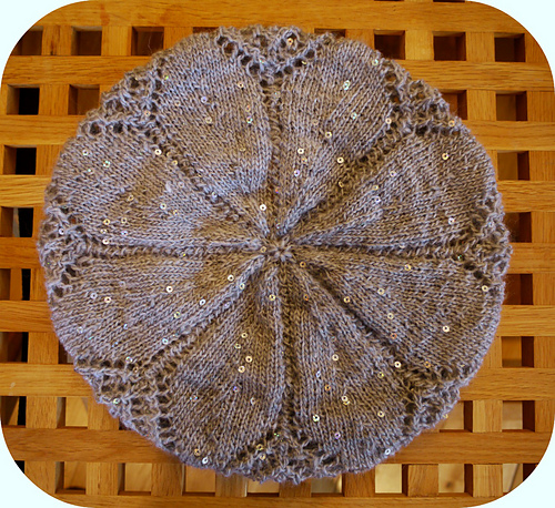 Ravelry: Spontaneous Lace Beret pattern by Coryna Blasko