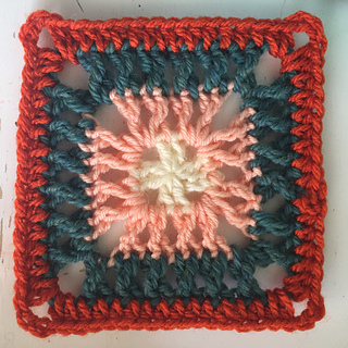 Ravelry: Boho Granny Square pattern by Heather Leigh Cox