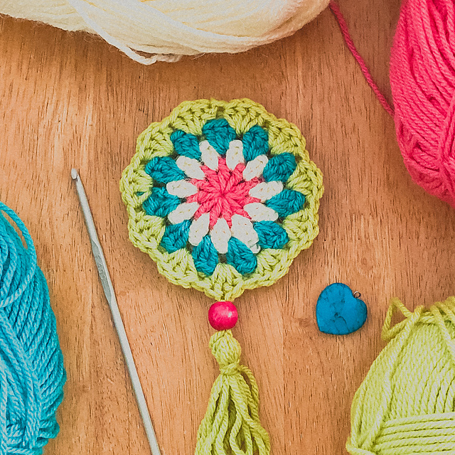Ravelry: Flower Amulet pattern by Heather Leigh Cox