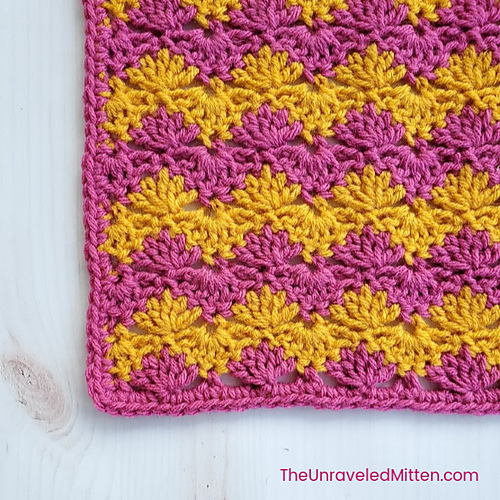 Ravelry: Interlocking Shell Square pattern by Heather J Anderson