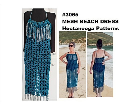 Ravelry: Mesh Beach Cover Dress pattern by Emi Harrington