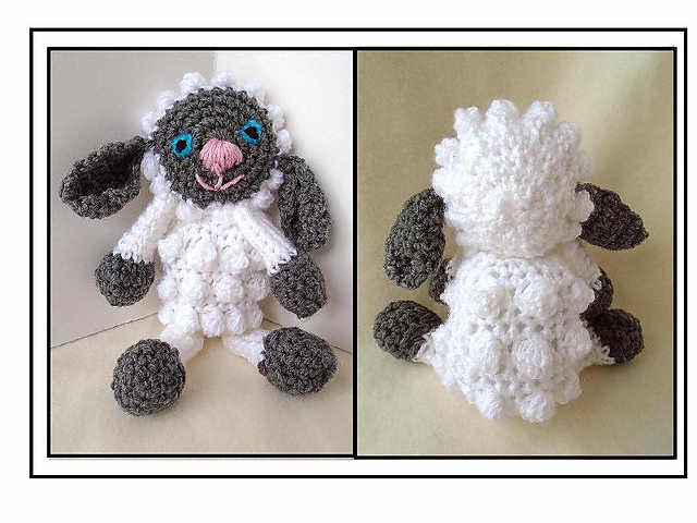 Ravelry: 764 Baby Lamb Stuffed Toy pattern by Emi Harrington