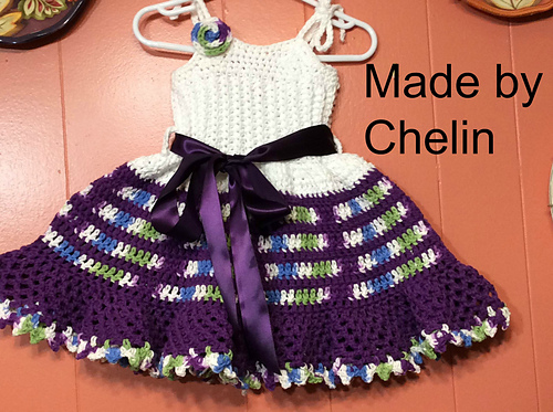 Ravelry: Baby Sundress pattern by Emi Harrington