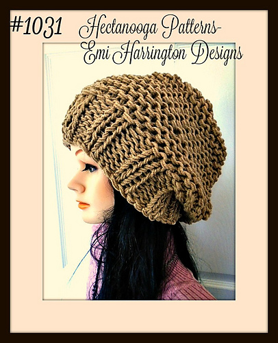 Ravelry: 1031 - Chunky Tan Touque pattern by Emi Harrington