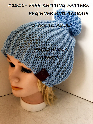 Ravelry: 2321K- Beginner touque pattern by Emi Harrington