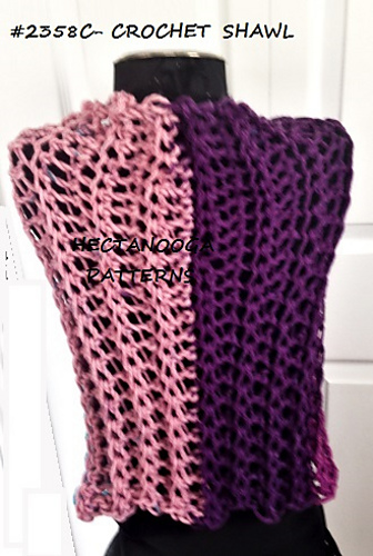 Ravelry: 2358C-Plum Pretty Shawl pattern by Emi Harrington