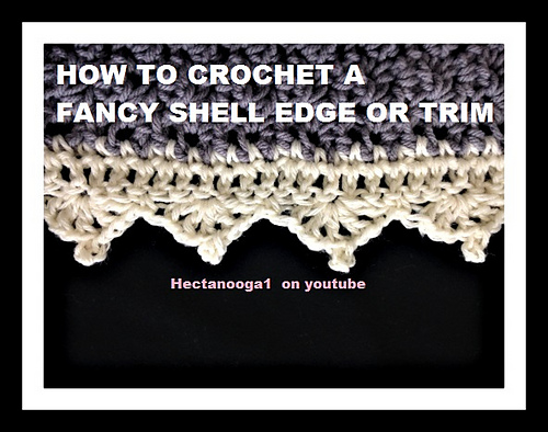 Ravelry: Shell Edging, yt pattern by Emi Harrington