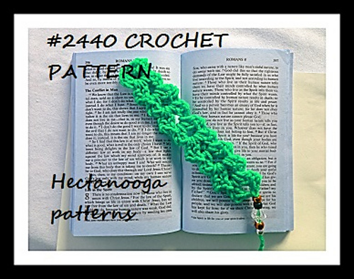 Ravelry: 2440-Easy Shell Bookmark pattern by Emi Harrington