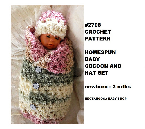 Ravelry: Baby Cocoon Set pattern by Emi Harrington