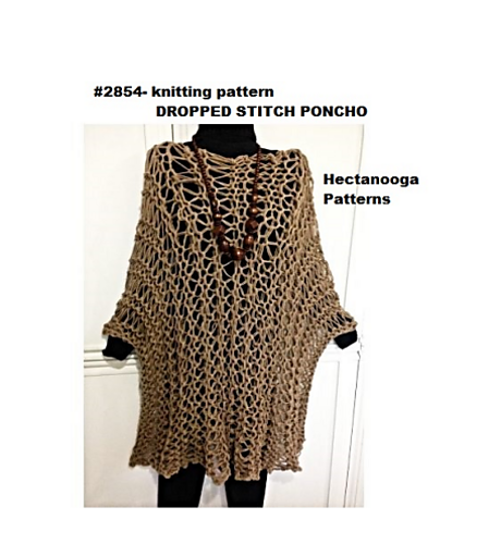 Ravelry: 2854 - LACY PONCHO pattern by Emi Harrington