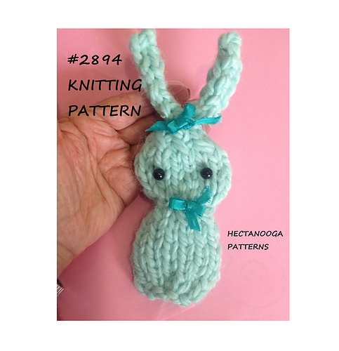 Ravelry: 2984 - PEEPS knit bunny pattern by Emi Harrington