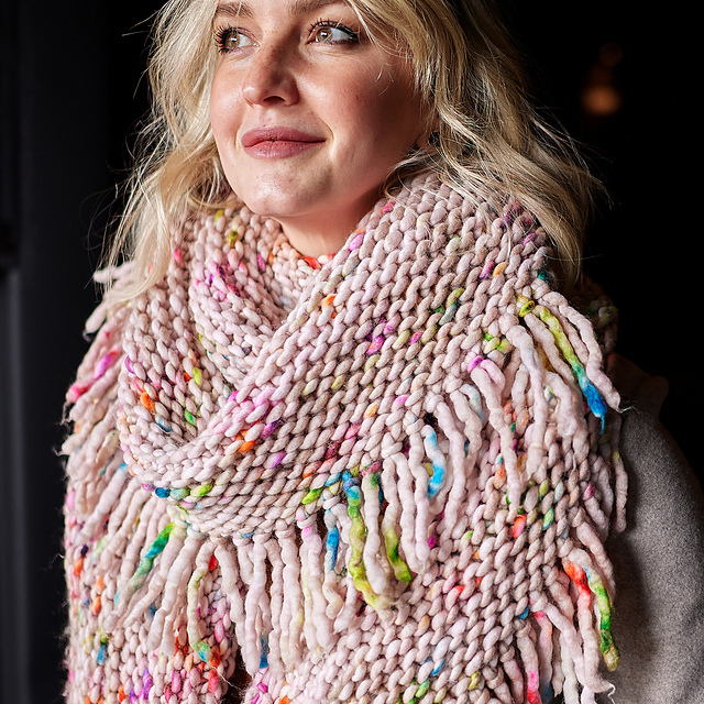 Ravelry: Puffball Wrap pattern by Beata Jezek