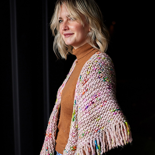 Ravelry: Puffball Wrap pattern by Beata Jezek