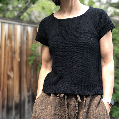 Ravelry: Over the Top Tee pattern by Heidi Kirrmaier