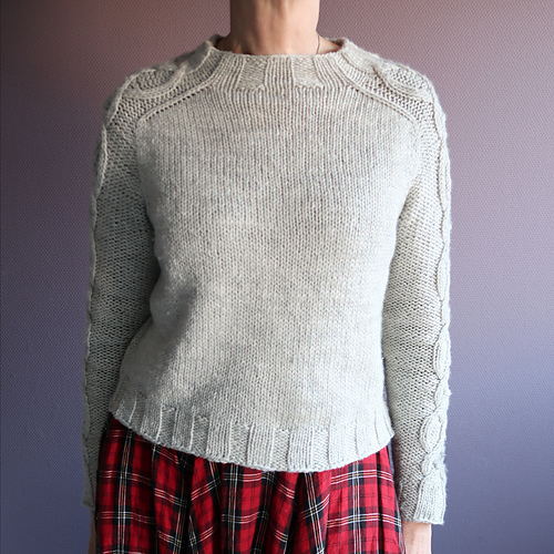 Ravelry: Celtic Knot Sweater pattern by Heleen's Knithouse