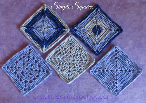 Ravelry: Simple Squares pattern by Helen Shrimpton