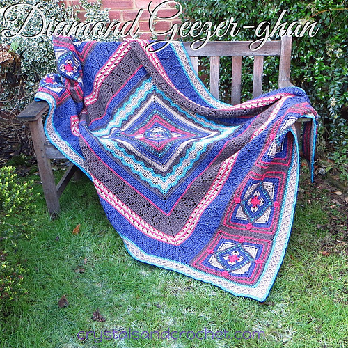 Ravelry: Diamond Geezer-ghan pattern by Helen Shrimpton