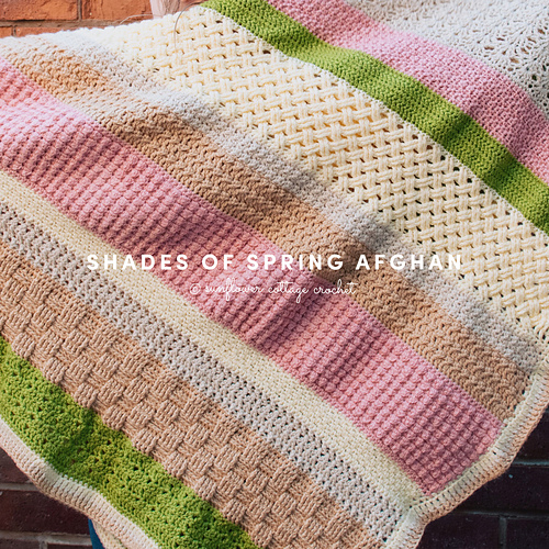 Ravelry: Shades of Spring Afghan pattern by Sunflower Cottage Crochet