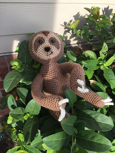 Ravelry: Noodles the Sloth pattern by Twisted Stitcherr