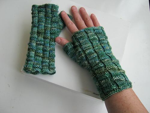 Ravelry: Bamboo Field mitts pattern by Holly Terrell