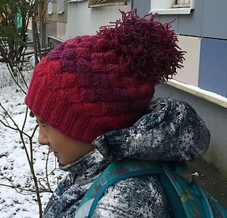 Ravelry: Hellena's Entrelac hat